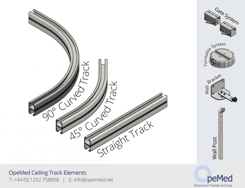 BEST OPEMED CEILING TRACK SOLUTIONS in Ireland - MMS Medical