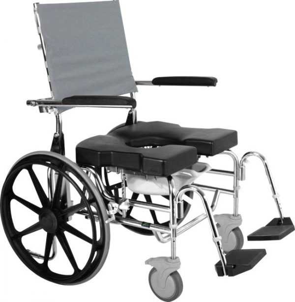 BEST RAZ - ‘SP 600’ BARIATRIC SELF PROPELLED SHOWER/COMMODE CHAIR in ...