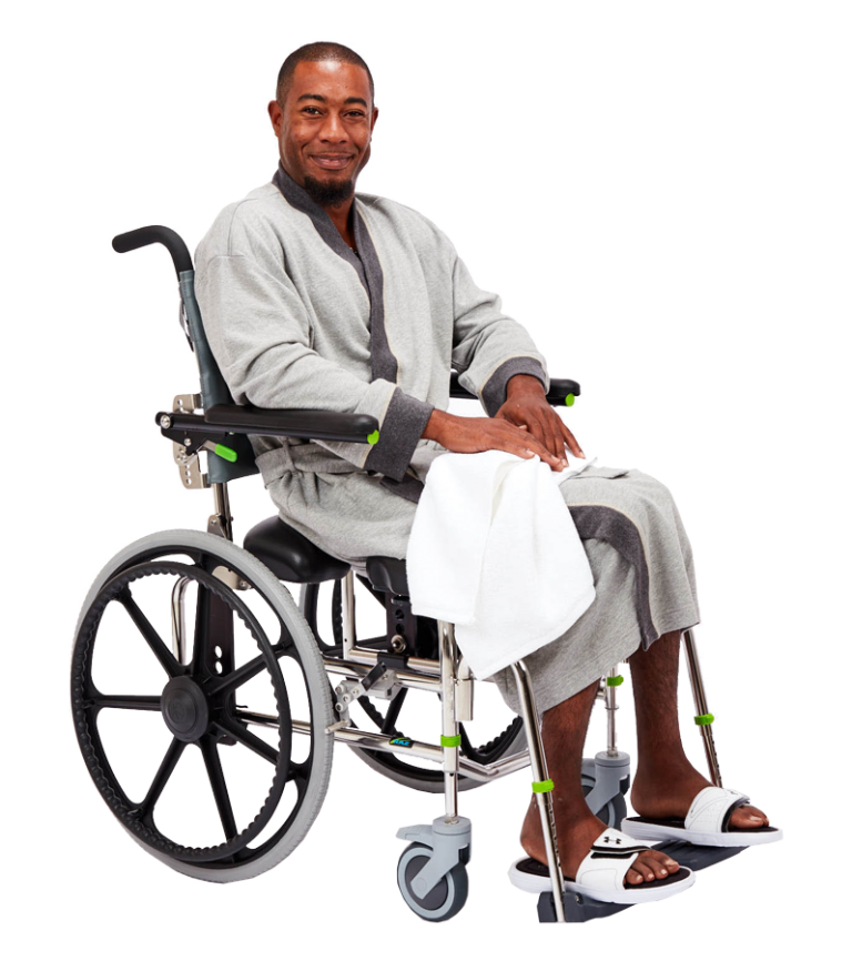 BEST RAZ ‘SP’ SELF PROPELLED SHOWER/COMMODE CHAIR in Ireland - MMS Medical