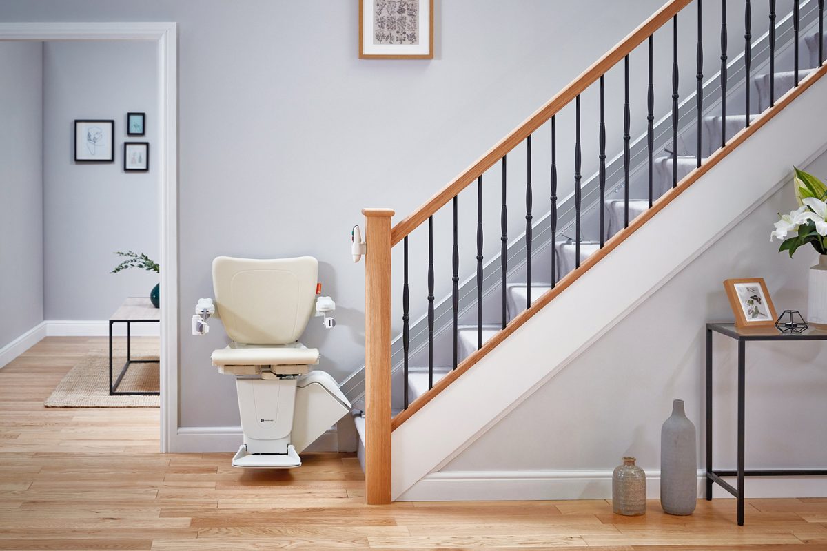 Handicare 1100 Straight Stairlift named Star Product by Access ...