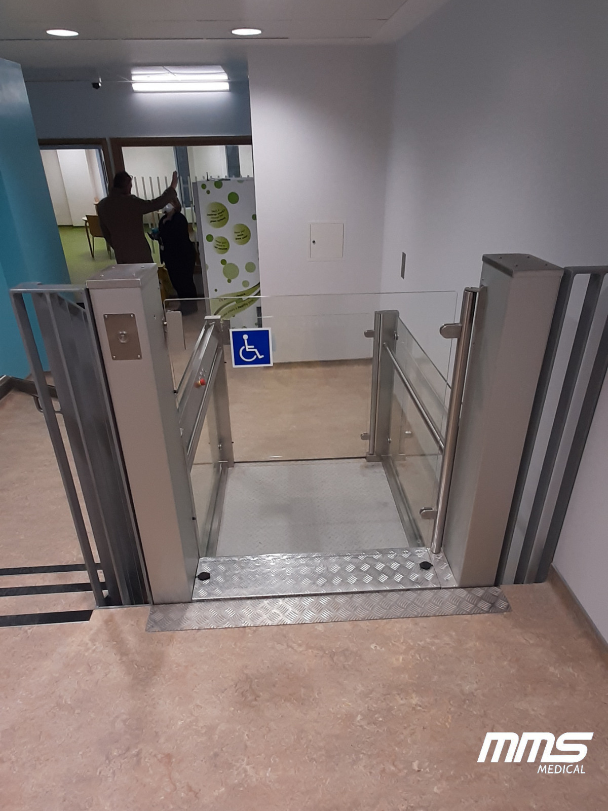Barduva RB150 Platform Lift - Commercial Installation - Mallow Hospital ...