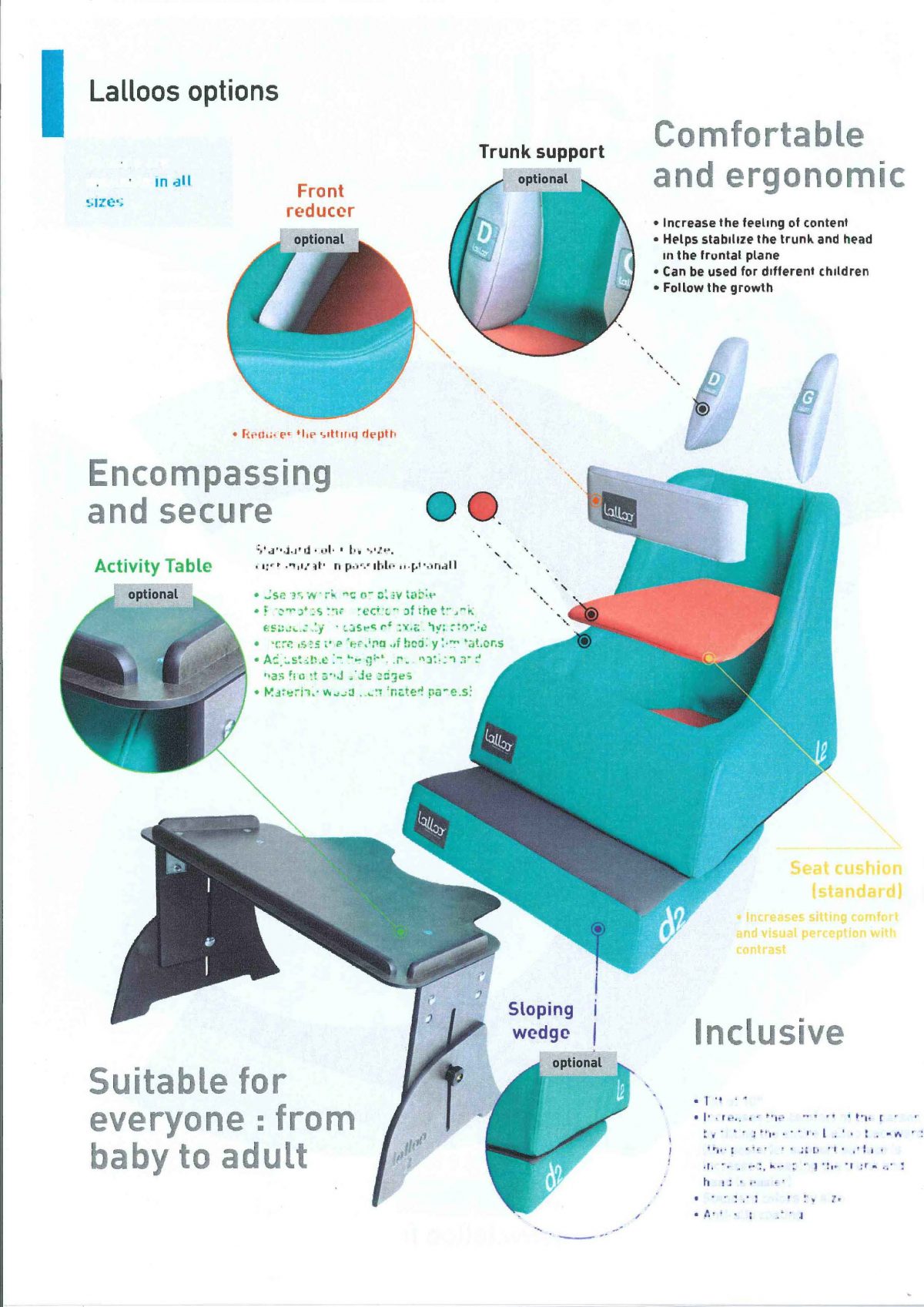 BEST Lalloo Ergonomic Seating in Ireland - MMS Medical